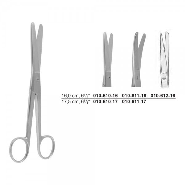 Gynecology scissors