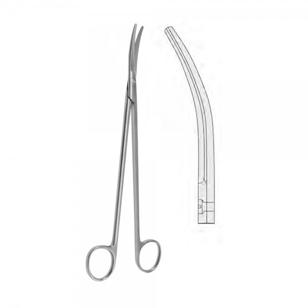 Gynecology scissors